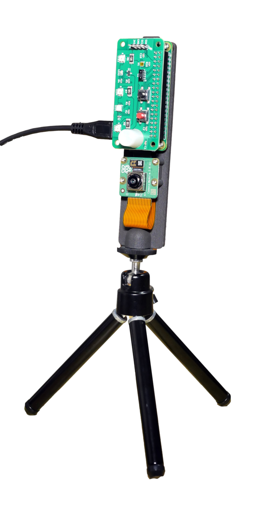 Raspberry Pi Zero用 三脚&カメラマウントキット「RPZ-CamMountKit-V」を発売しました – Indoor Corgi