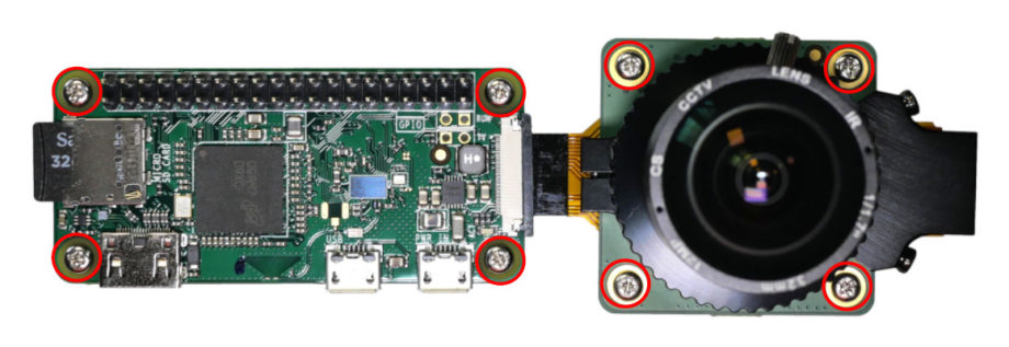 RPZ-CamMountKit (Raspberry Pi Zero用 HQカメラマウントキット) – Indoor Corgi