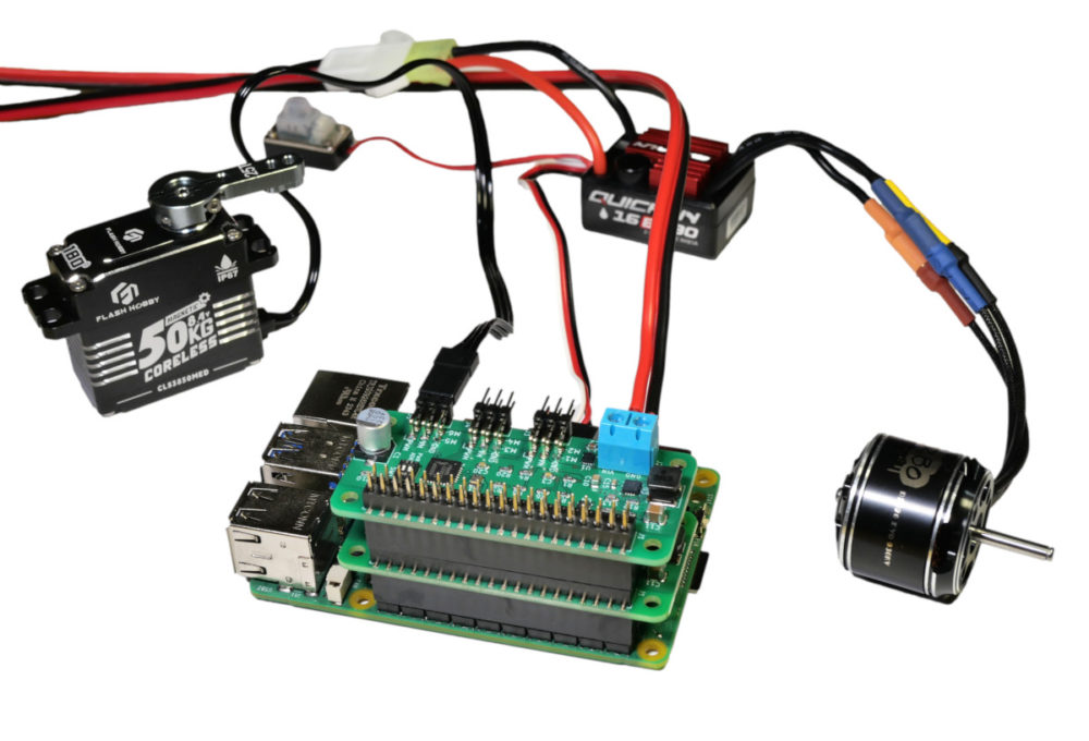 Raspberry Pi用 サーボモータードライバー「RPZ-RC-Servo」 – Indoor Corgi